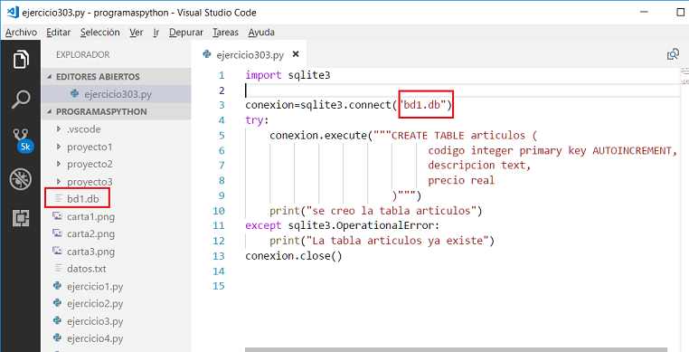 SQLite Base De Datos Desde Python